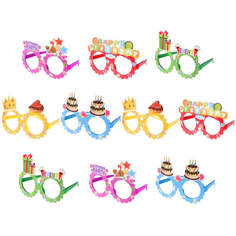 Toyvian 10Pcs Party Brillen Frames Kleurrijke Fun ... – Vicedeal