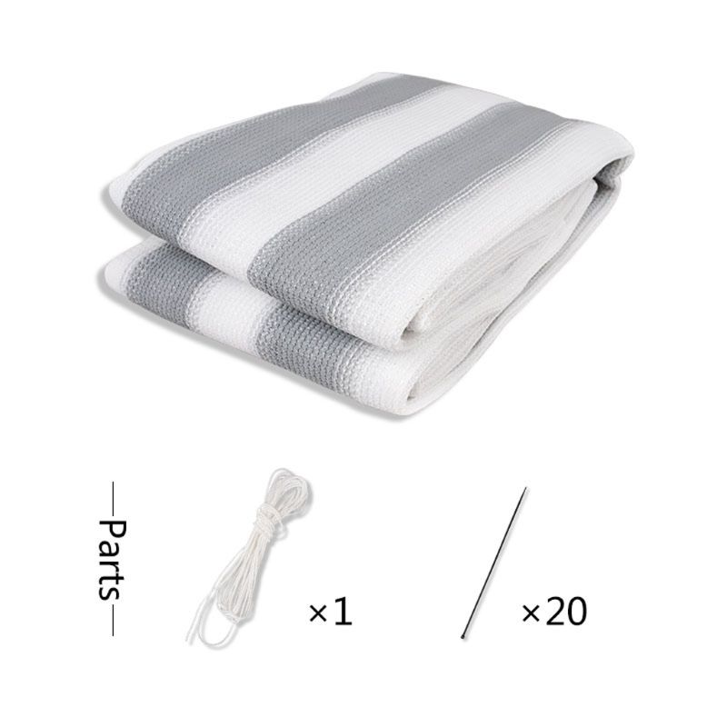 5m Heat Resistant Balcony Privacy Screen Fence Sha... – Grandado