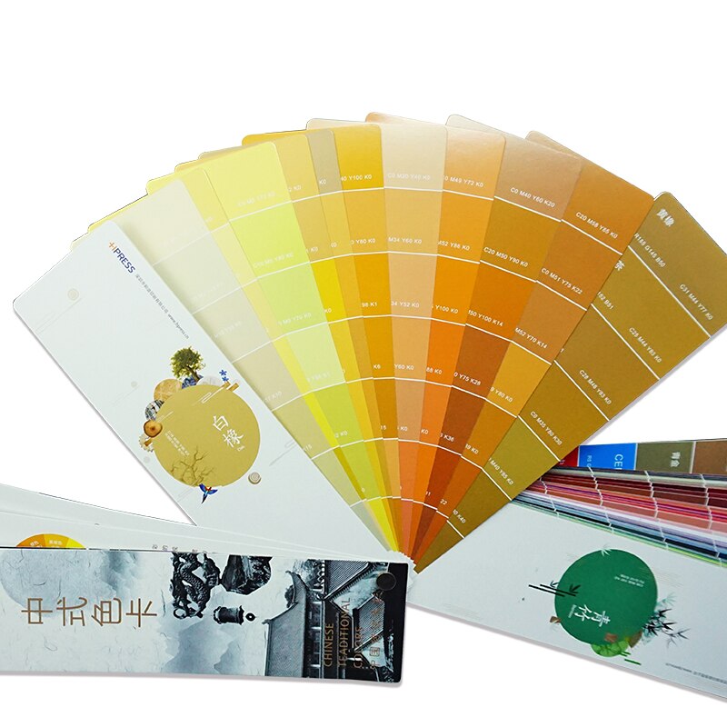 Color Color Card Print four-color card CMYK card C... – Vicedeal