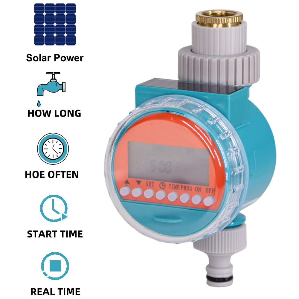 1PC Waterproof Solar Automatic Electronic Water Ti... – Vicedeal