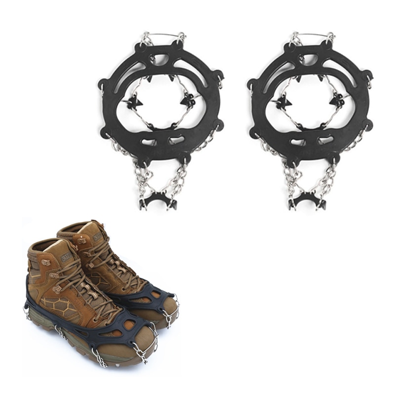 8 tänder stud stegjärn antisladd snösko utomhus ha... – Grandado