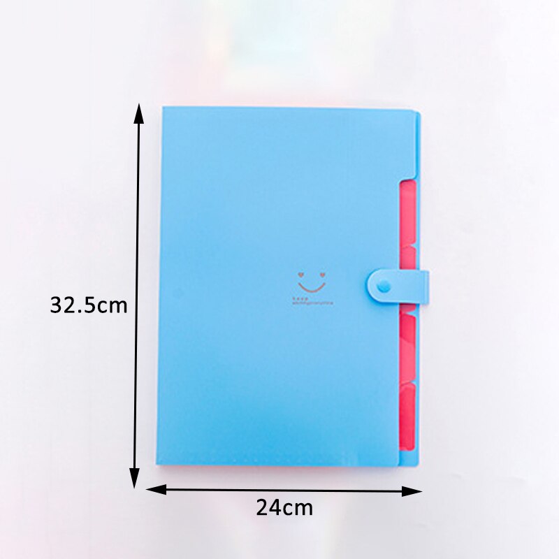 1Pcs 5 Layers A4 File Folder School Supplies Offic... – Vicedeal