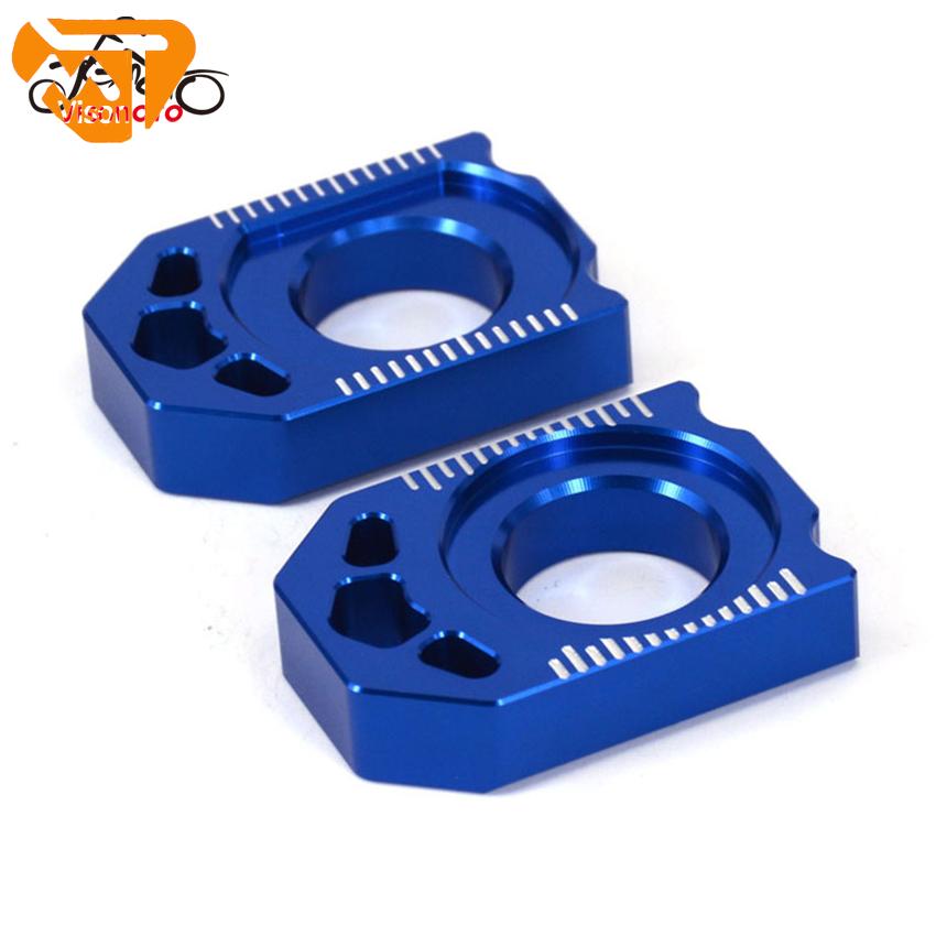 Motorcycle CNC Rear Chain Adjuster Axle Blocks For... – Grandado