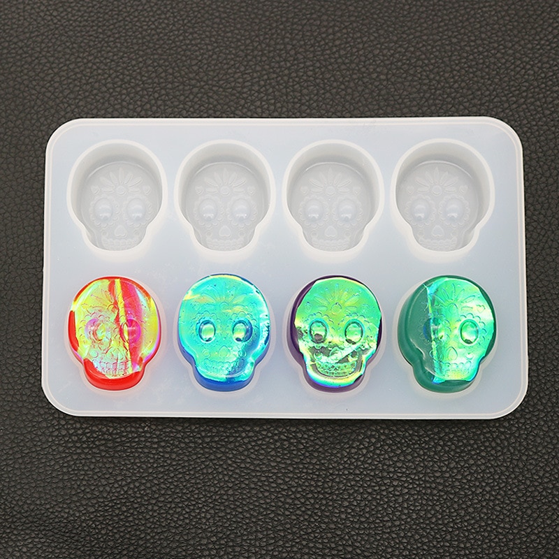 Gothic Silicone Mold Sugar Skull Mold Craft Suppli... – Vicedeal
