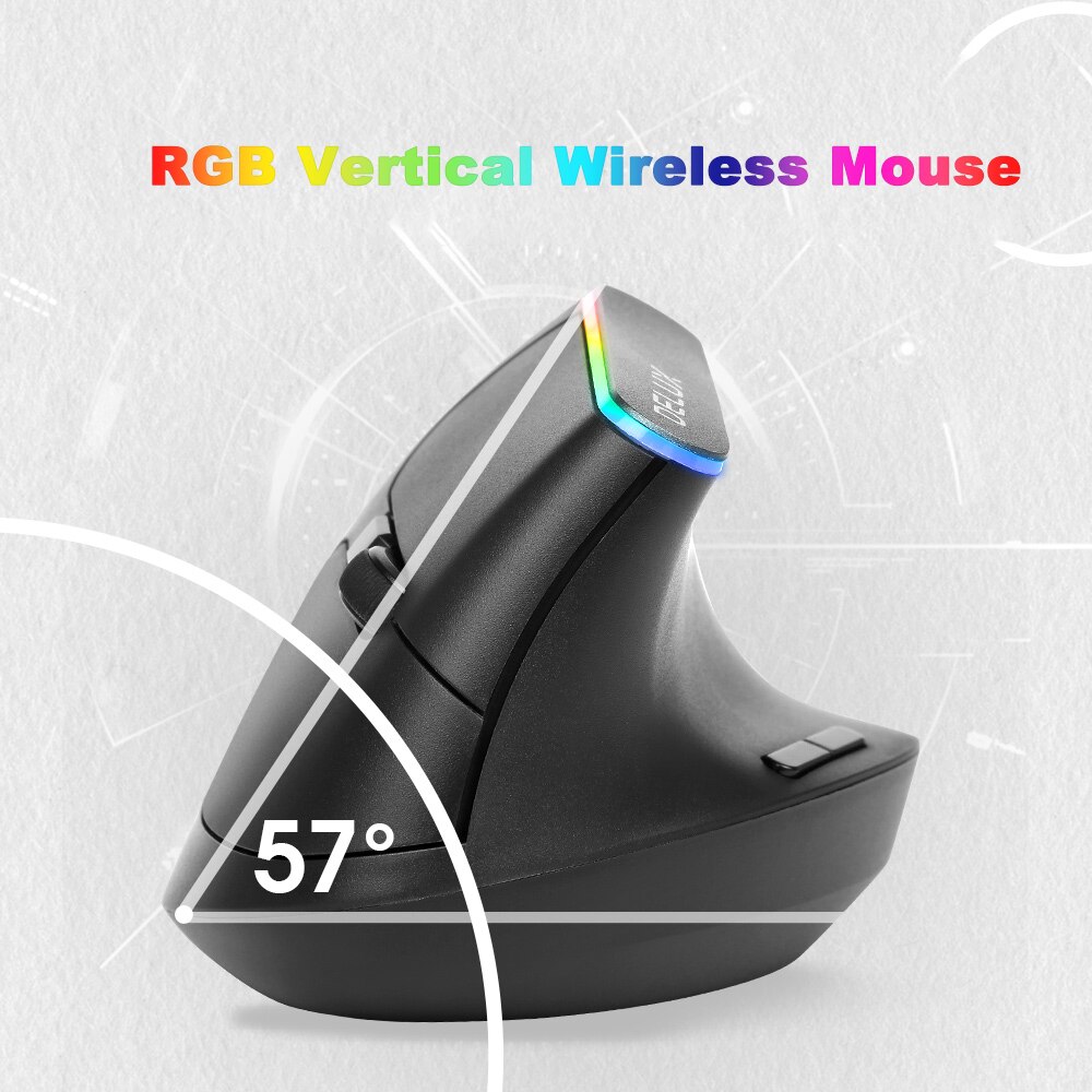 Ergonomische Verticale Muis Draadloze Gaming Muis ... – Grandado