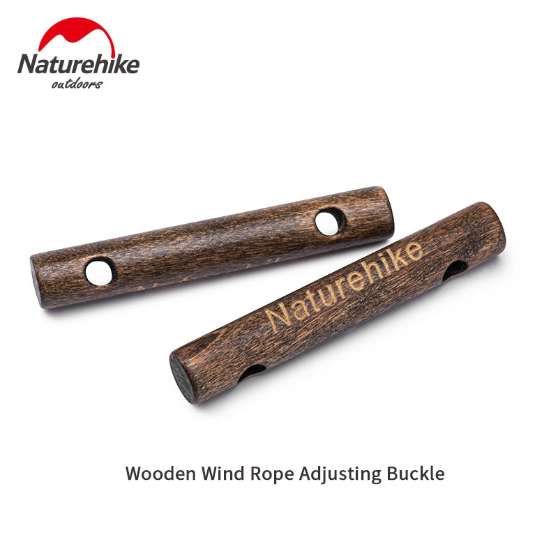 Naturehike 2Pcs Houten Wind Touw Aanpassen Gesp Qu... – Vicedeal
