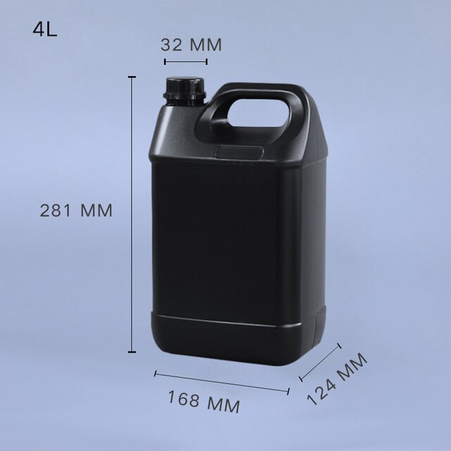Empty 4L Square Plastic Jerry can Food Grade HDPE ... – Grandado