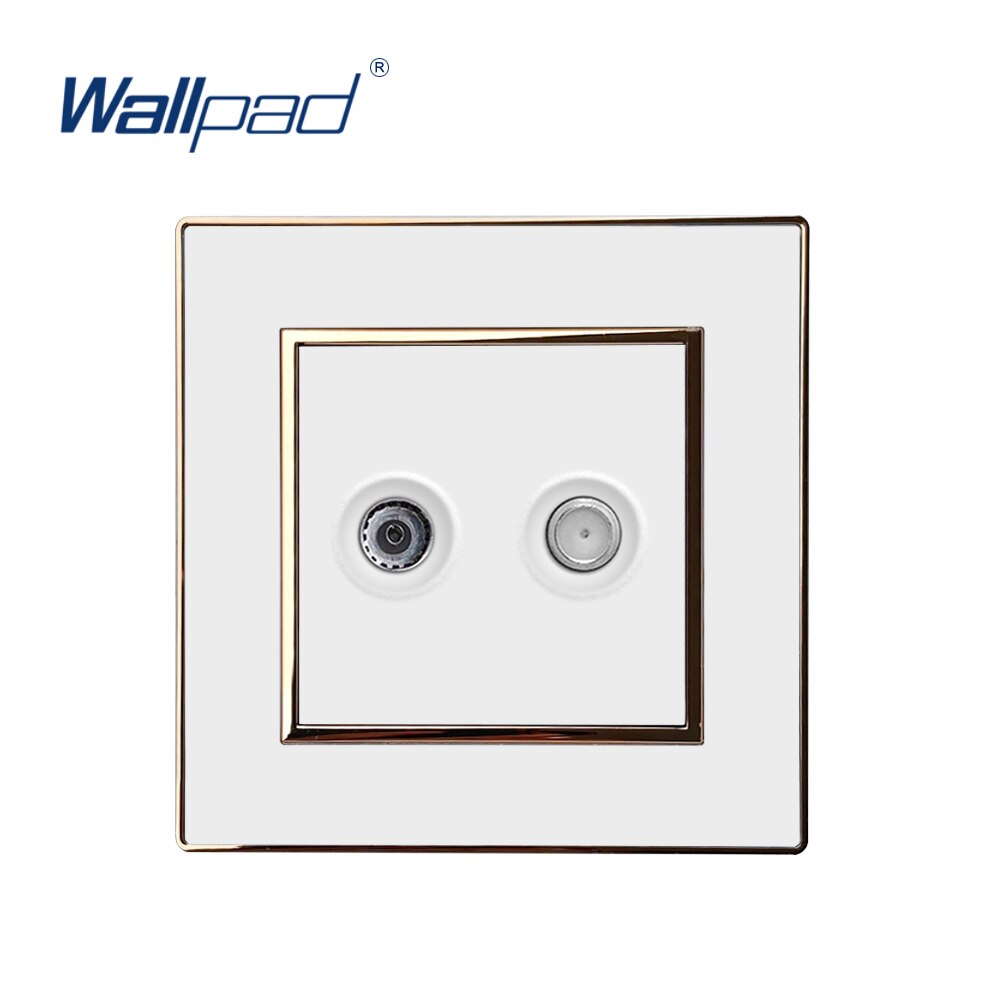 Tv En Sat Socket RJ45 Wallpad Luxe Muur Elektrisch... – Grandado