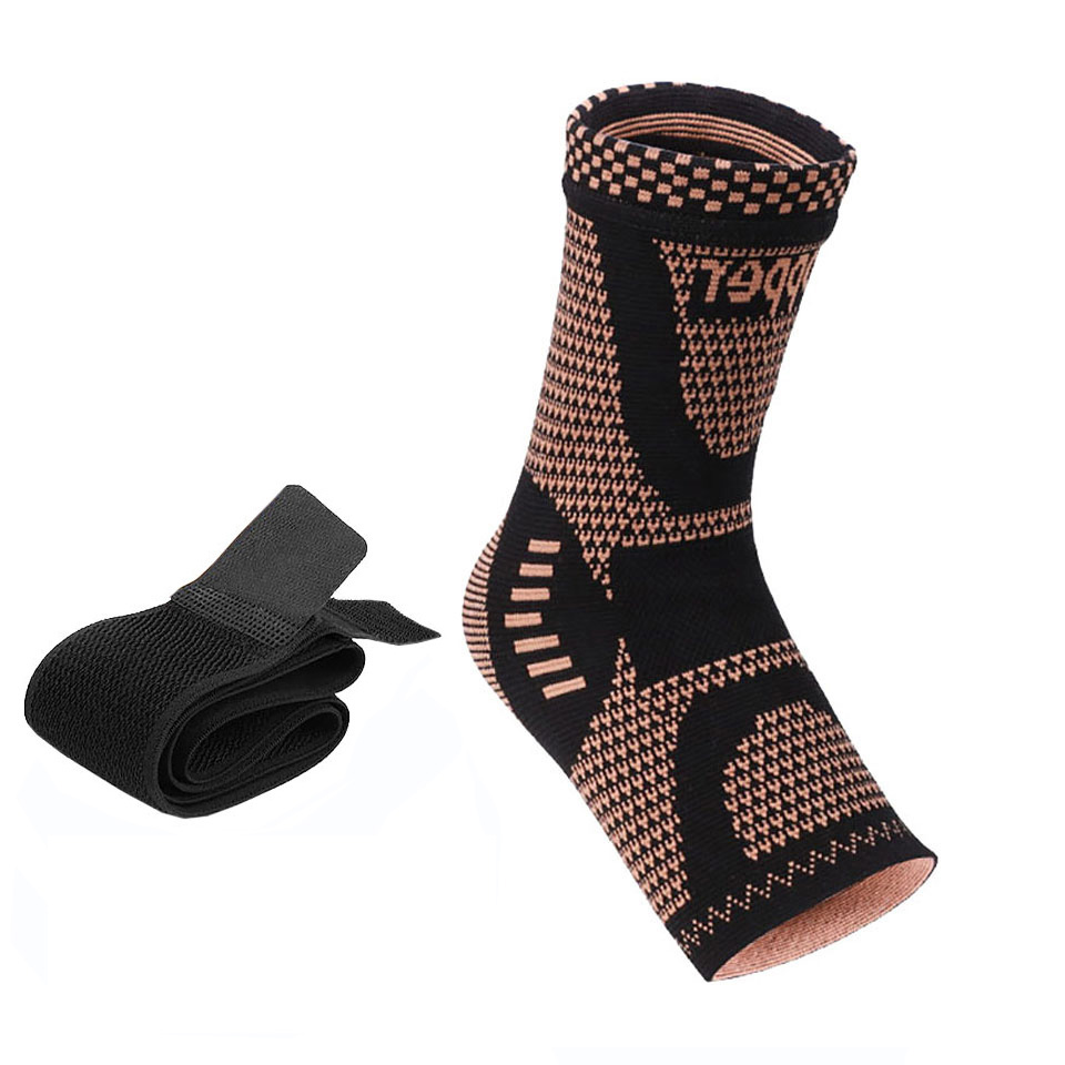 Adjustable Copper Compression Ankle Support Sleeve... – Vicedeal