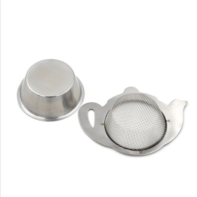 2 unids/set infusor de té tetera de acero inoxidab... – Grandado