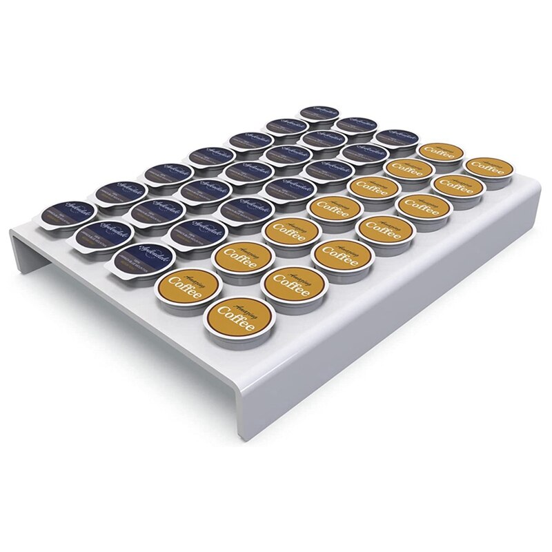 35 Hole Acrylic Coffee Capsule Display Rack Coffee... – Vicedeal