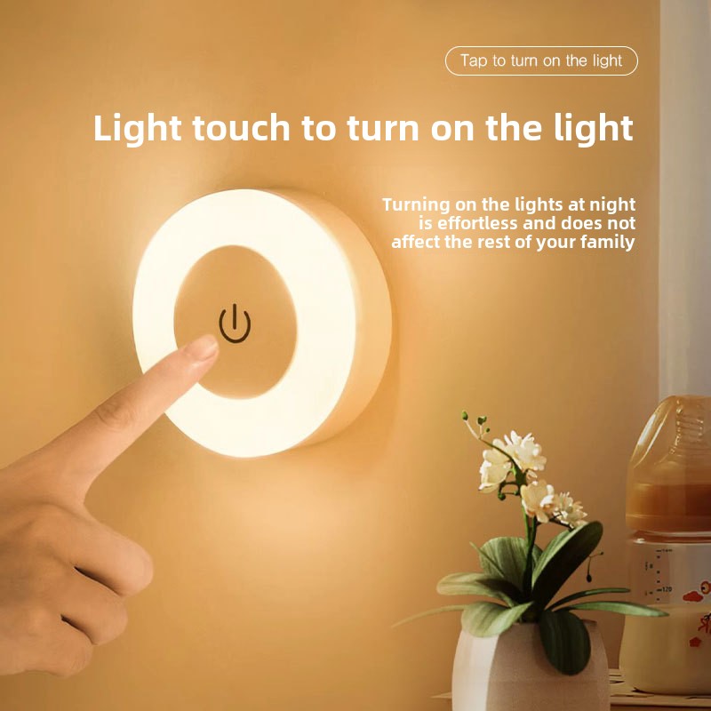 Touch-sensitive Charging Led Night Light Bedroom C... – Vicedeal