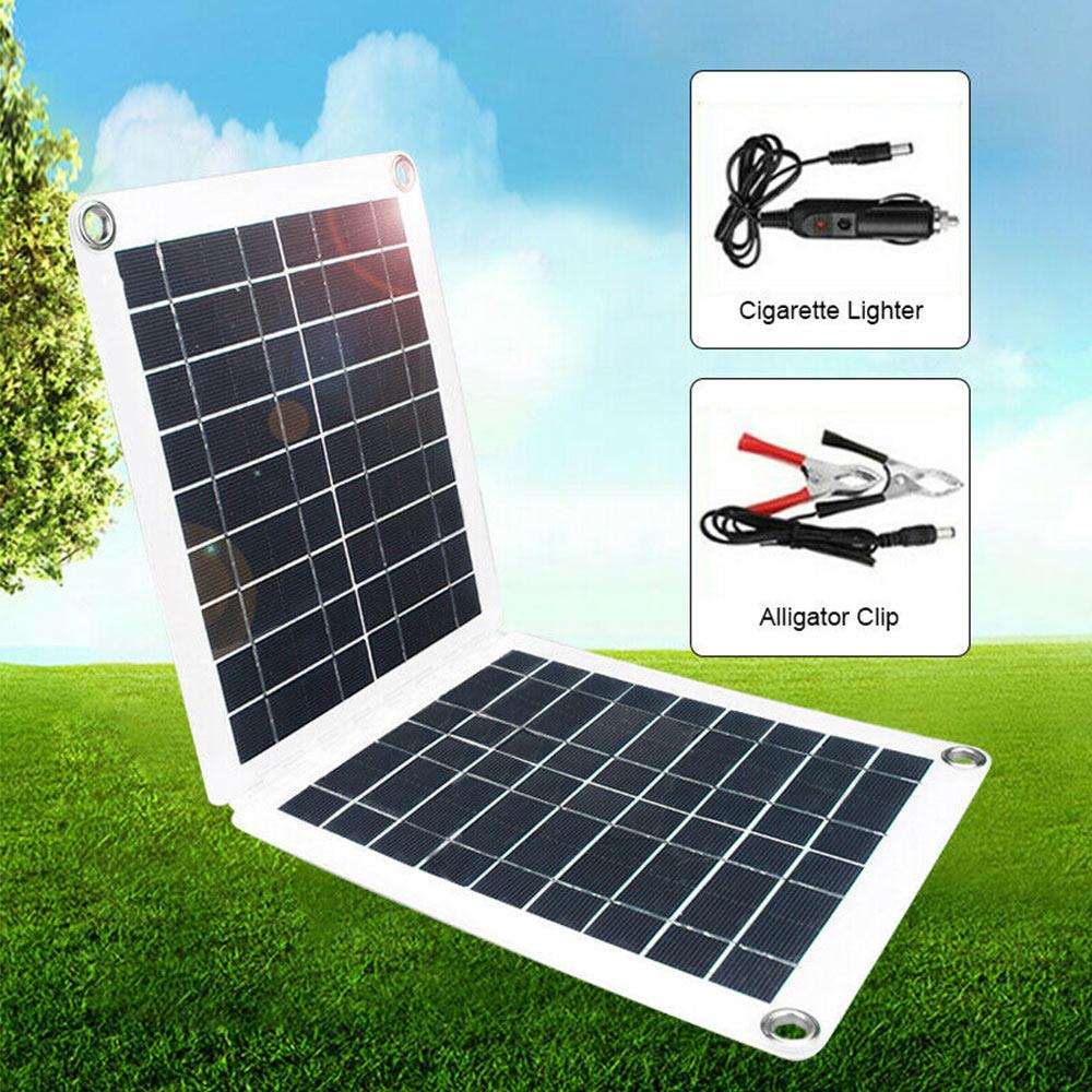 Double USB Pot Energy Saving Modern Foldable Solar... – Grandado