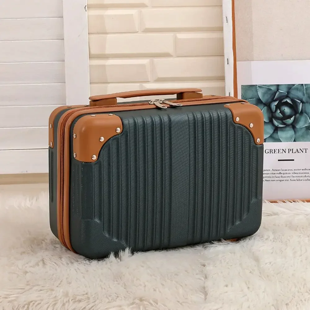 14 inch Mini Travel Suitcase Cosmetic Box Hand Lug... – Grandado