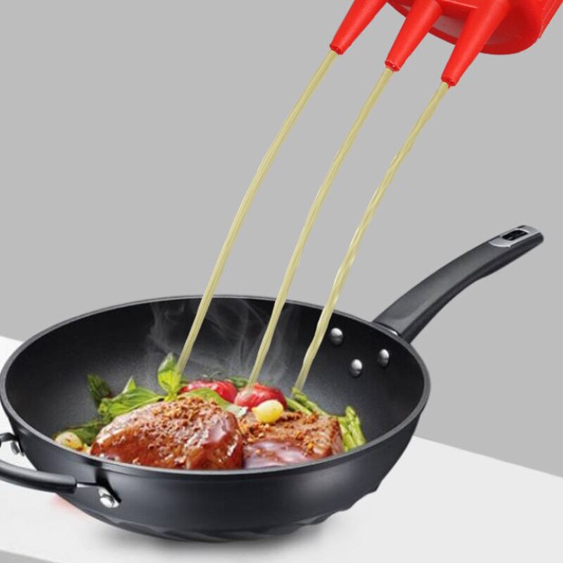 360Ml Knijpen Fles Met 3 Gat Saus Azijn Olie Ketch... – Vicedeal
