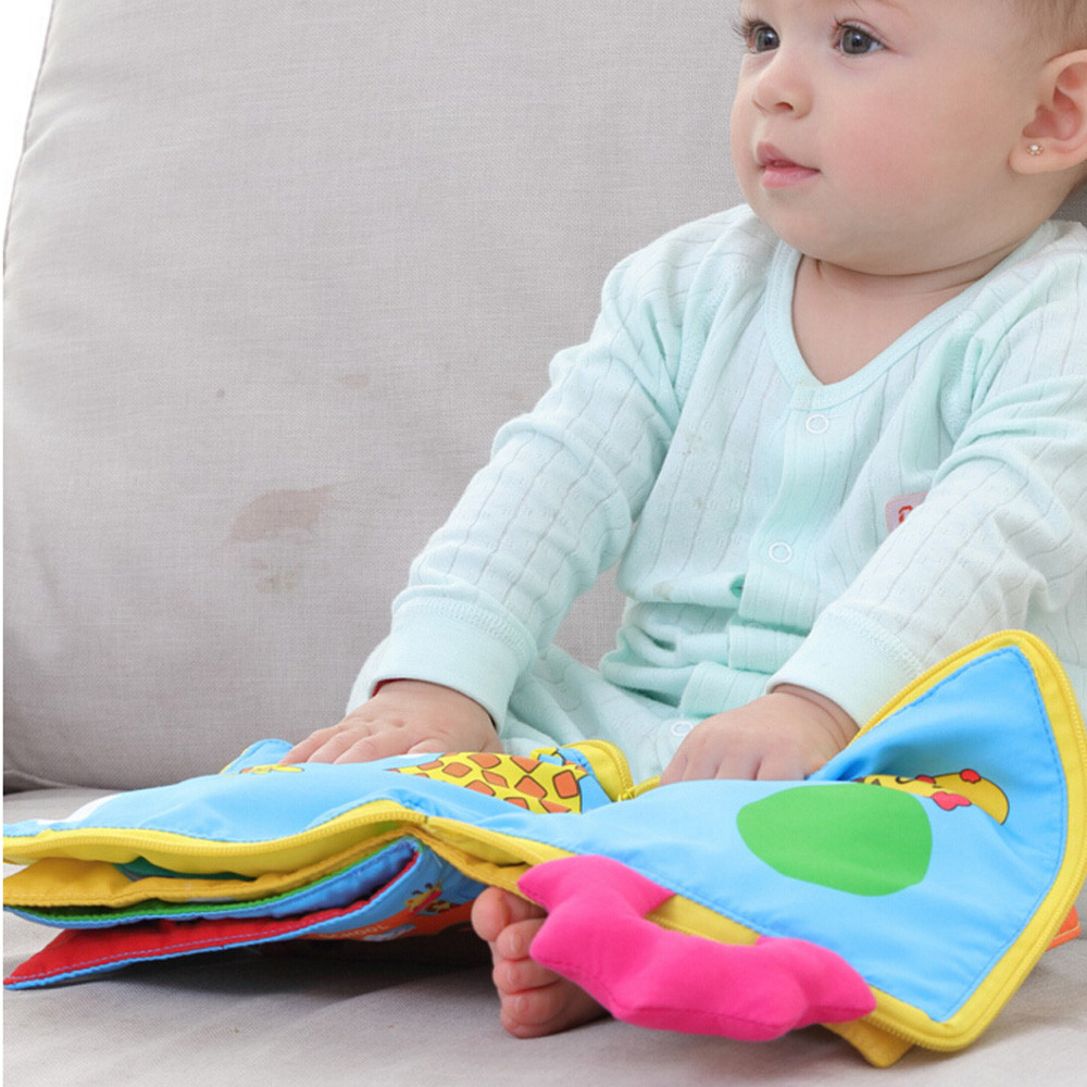 Baby Toys Soft Cloth Books Early Learning Educatio... – Grandado