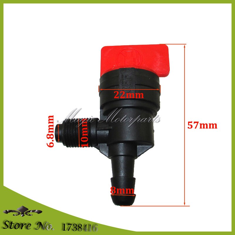 10pcs 90 Degree Inline Gas Fuel Shut Off Valve Pet... – Grandado