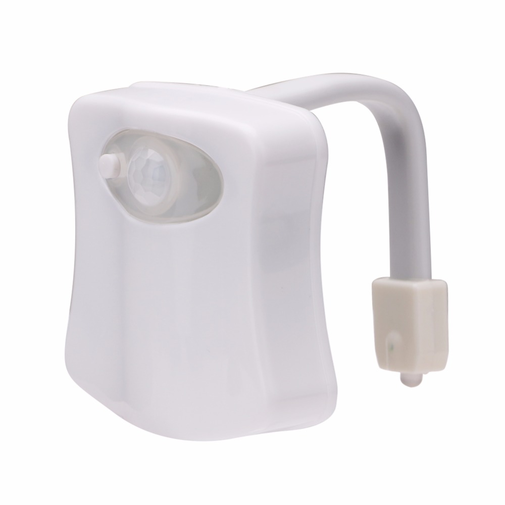 Sensor Toiletpot Lamp Toiletbril LED Nachtlampje M... – Vicedeal
