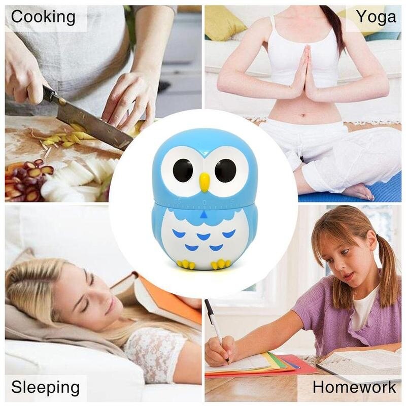 1pc Plastic Cute Owl Cartoon Kitchen Timers Cookin... – Grandado