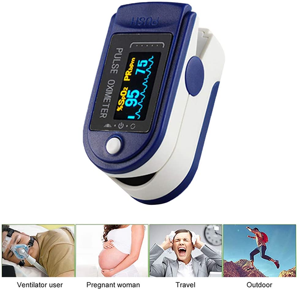 Pro Series Fingertip Pulse Oximeter Blood Oxygen S... – Vicedeal