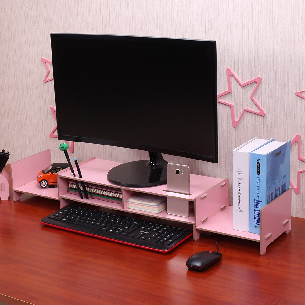DIY Multipurpose Organizer Monitor Stand Riser Lar... – Grandado