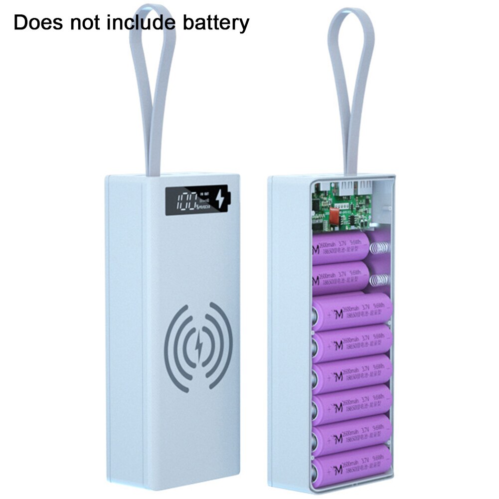 Battery Charger Box Power Bank Holder Case Dual US... – Grandado