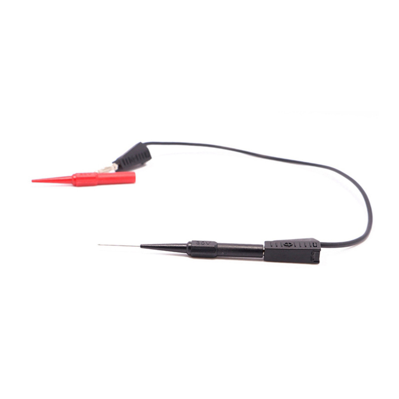 2Pcs Black/Red 0.7mm Jack Copper Test Lead Probe S... – Grandado