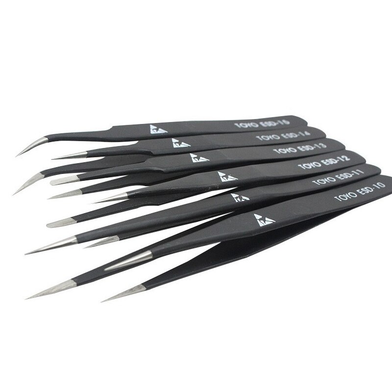 6Pcs/lot Good TOYO ESD Tweezers Anti-static ESD 10... – Grandado