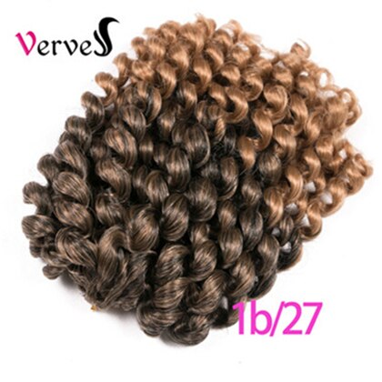 VERVES Crochet braids hair 5 pack 75g/pack 8inch s... – Vicedeal