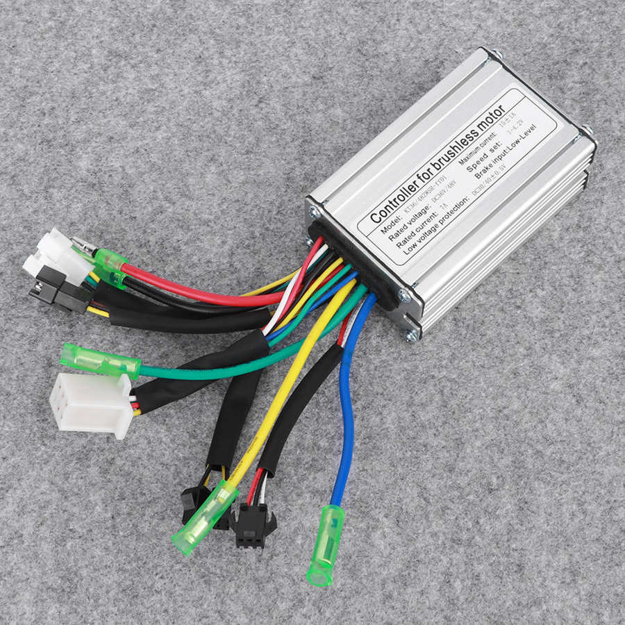 Elcykel kt controller 36v/48v 9 tube squarewave 15... – Grandado