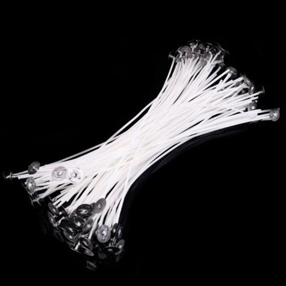 50Pcs 17cm Candle Wicks Lamp Wick DIY Wick Pre Wax... – Grandado