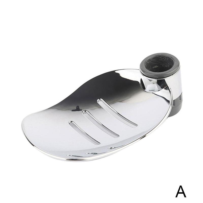 Abs Leaves Soap Dish Holder Shower Rod Slide Bathr... – Vicedeal