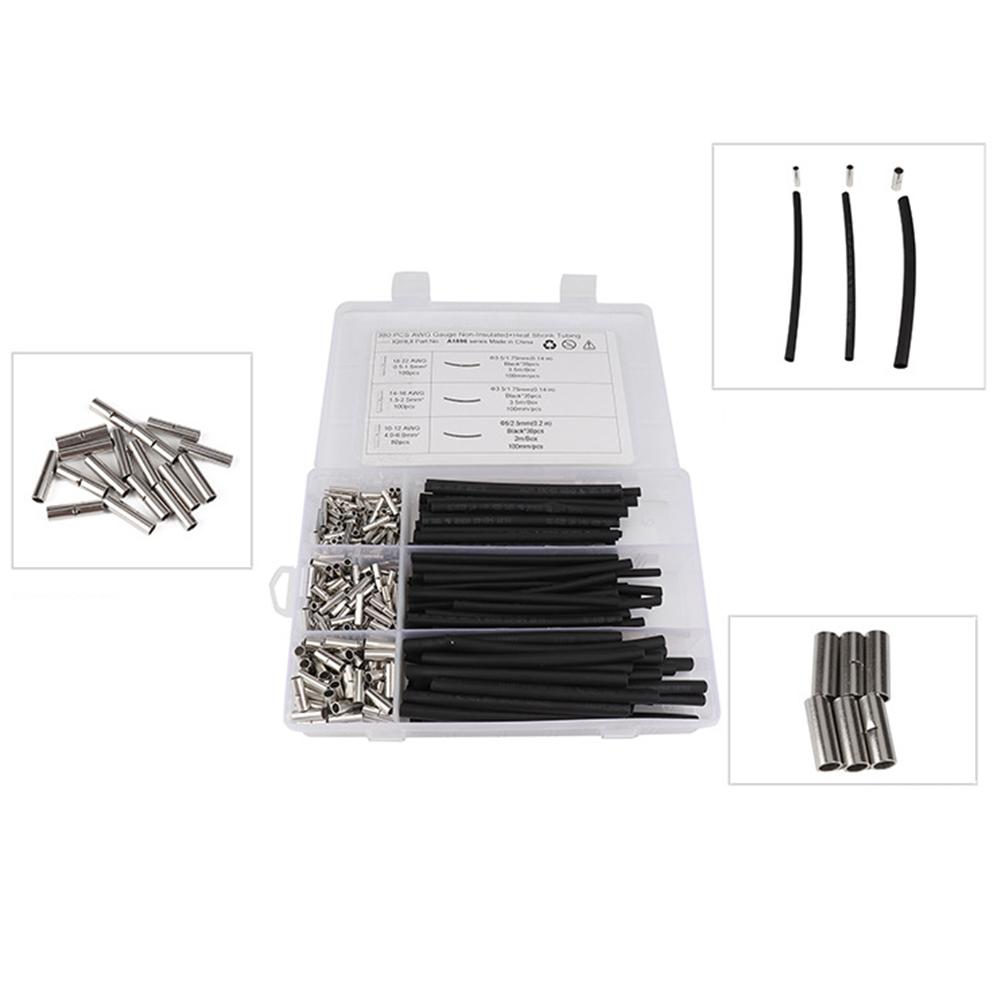 380pcs Dual Muur Lijm Krimpkous Kit Warmte Buis Kr... – Grandado