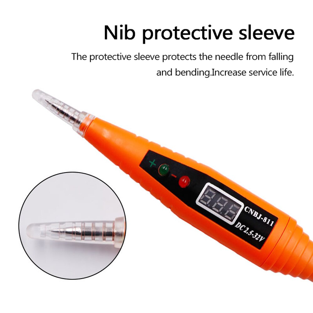 Car Electrical Circuit Test Pen Digital Display Au... – Grandado
