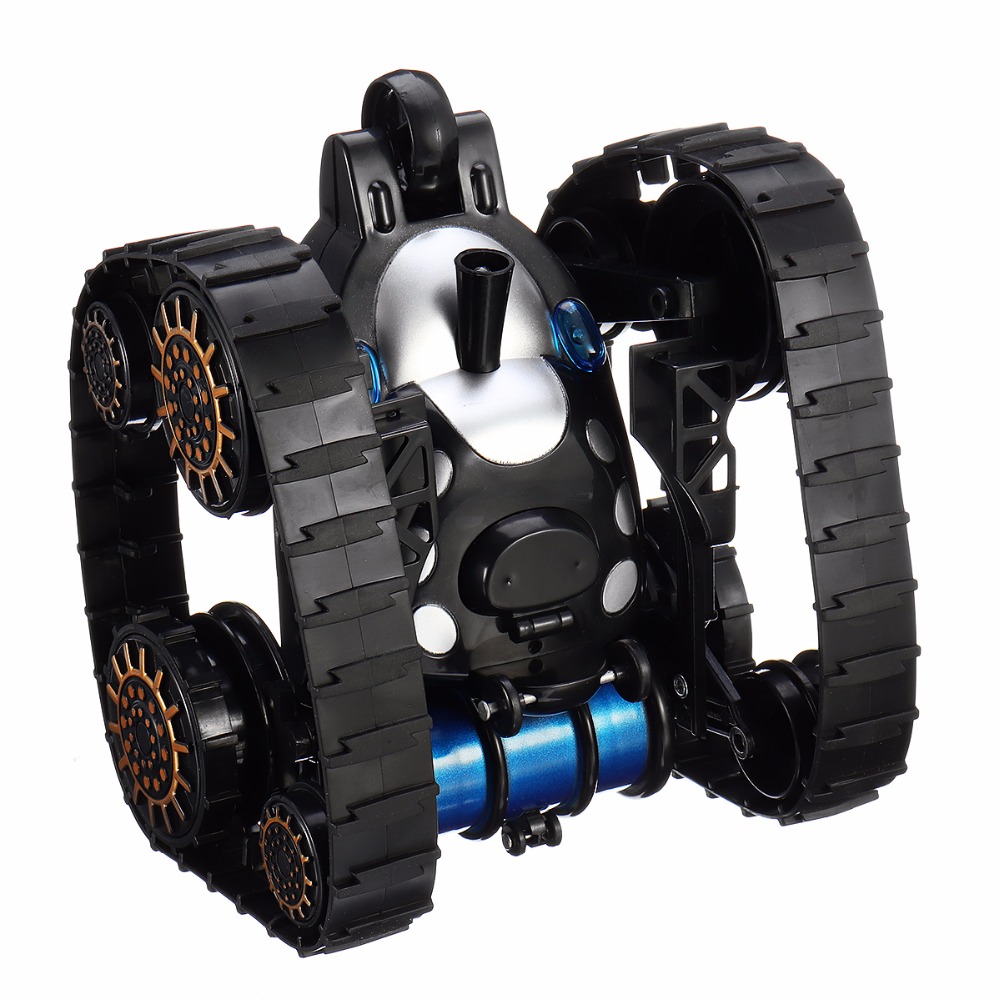 Wireless Control RC Stunt Tank Rotation Car With L... – Grandado