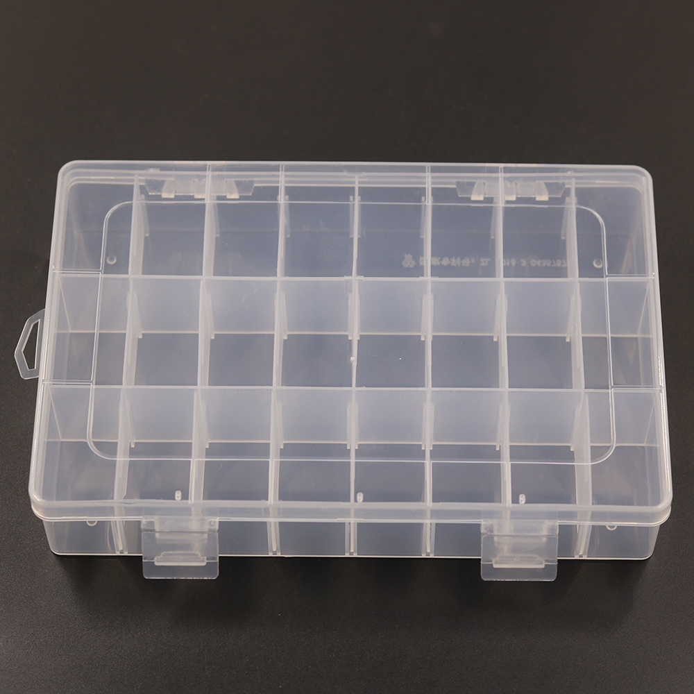 24 Grids Transparent Plastic Embroidery Floss Stor... – Vicedeal