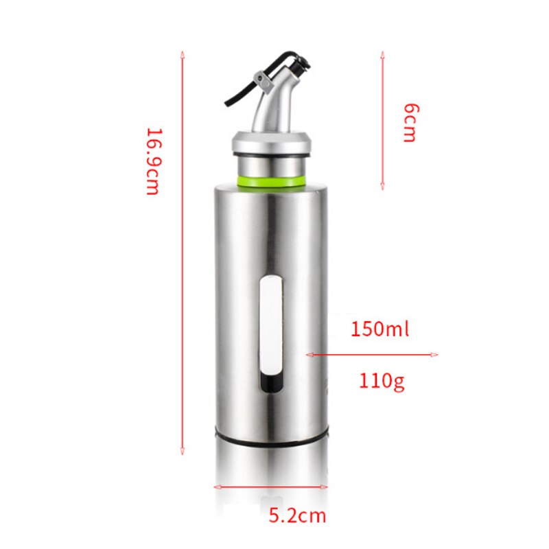 Botella dispensadora de aceite de oliva de acero i... – Grandado