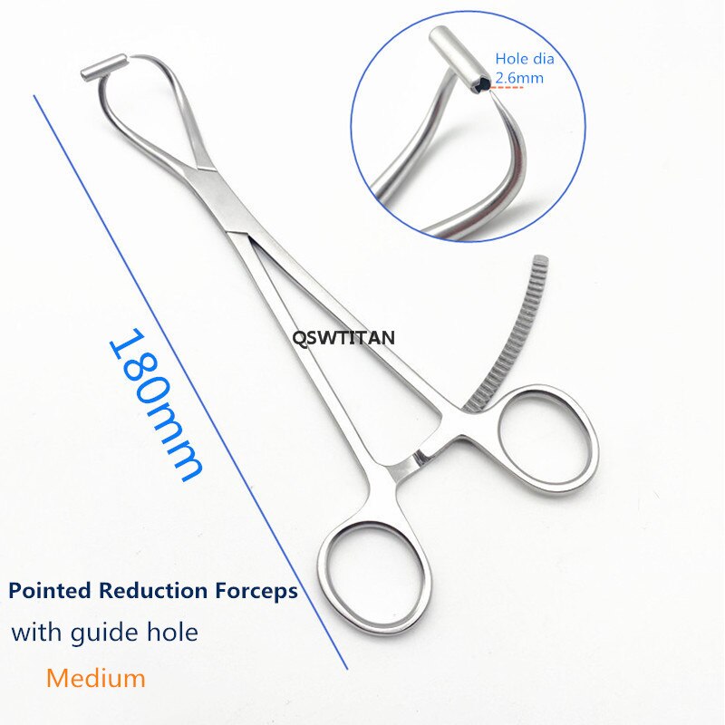 Stainless steel Bone Reduction Forceps with Guide ... – Grandado