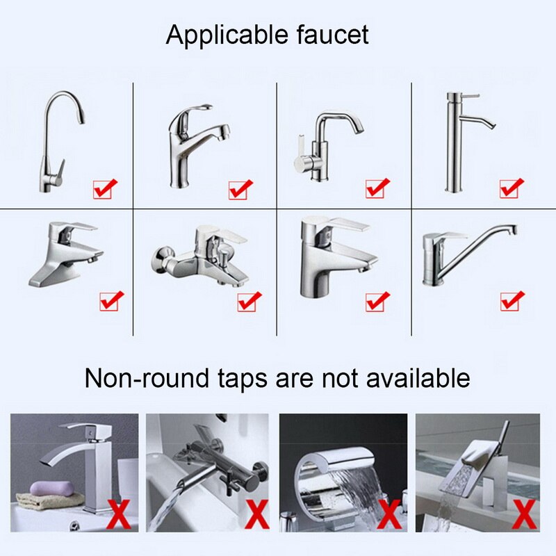 Rotatable Kitchen Faucet Aerator Spray Head 360 De... – Grandado