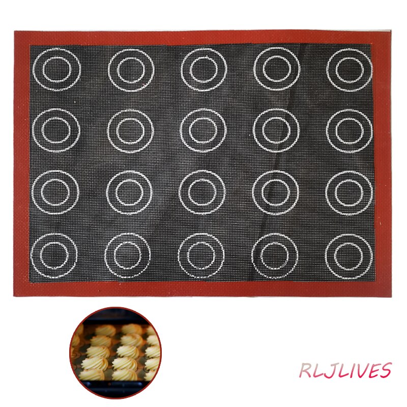 Double Sided Perforated Silicone Baking Mat Non-St... – Vicedeal