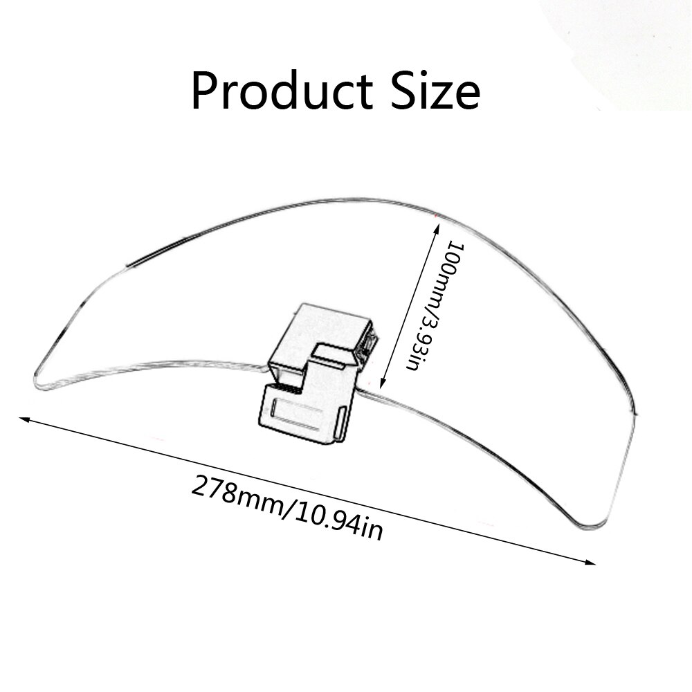 Airflow Adjustable Windscreen Wind Deflector Unive... – Vicedeal