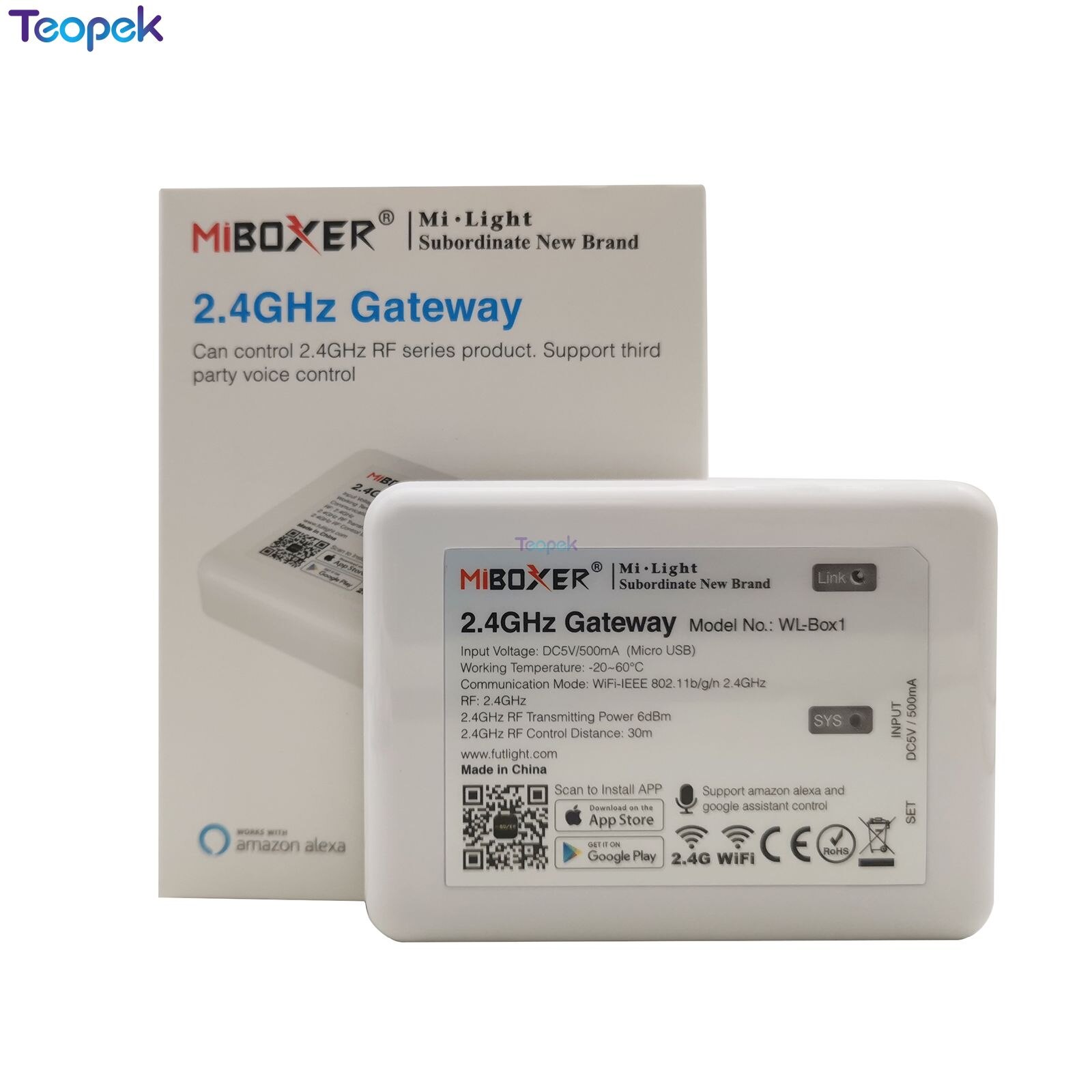 Miboxer 2.4G RF Wireless DIM CCT RGB RGBW RGB+CCT ... – Grandado