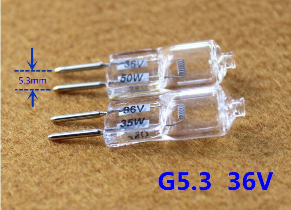 5PCS G5.3 36V halogen bulb 35w 50w Aroma lamp bulb... – Grandado