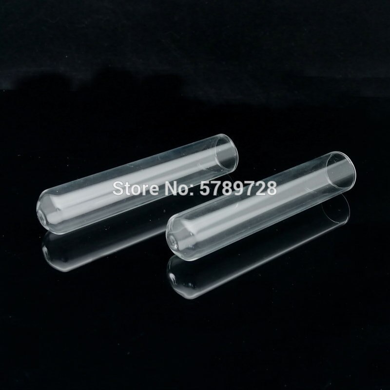 10pcs 20x100mm Lab thickwalls Glass round bottom t... – Grandado