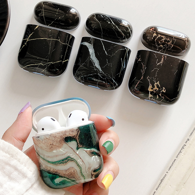 For AirPods Case Marble Pattern Protective Cover F... – Grandado