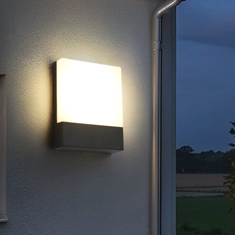 Modern highly transparent wall lamp outdoor wall l... – Grandado
