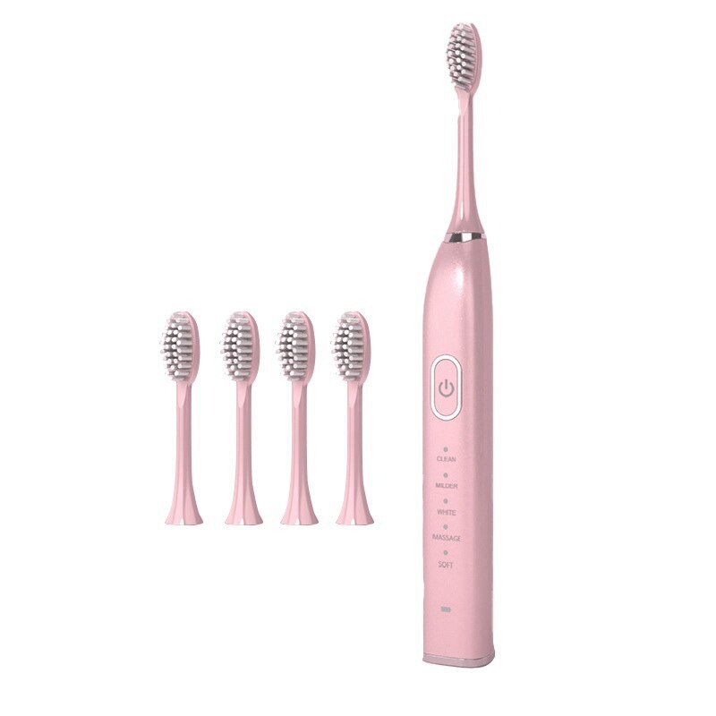 Ultrasonic Electric Toothbrush USB Rechargeable 5 ... – Grandado