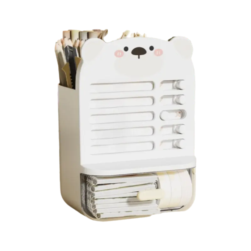 Multi-FunctionalPortable Desktop Organizer With Ta... – Vicedeal