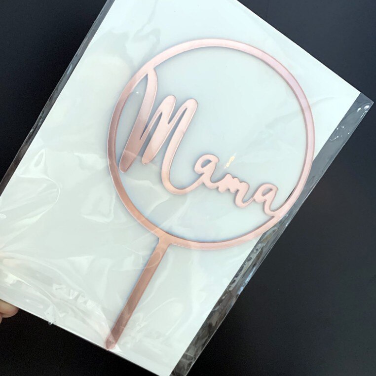 Acryl Cake Topper Voor Mom Gelukkige Verjaardag Ma... – Grandado