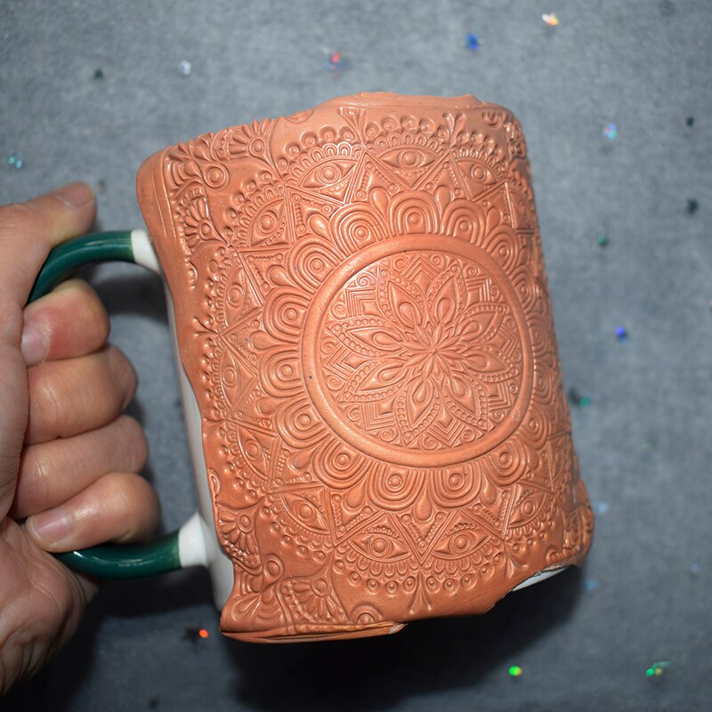 Polymer Clay Texture Stamp Sheets Mandala Pattern ... – Grandado